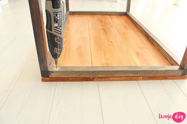 Industrialny stolik kawowy diy | Twoje DIY